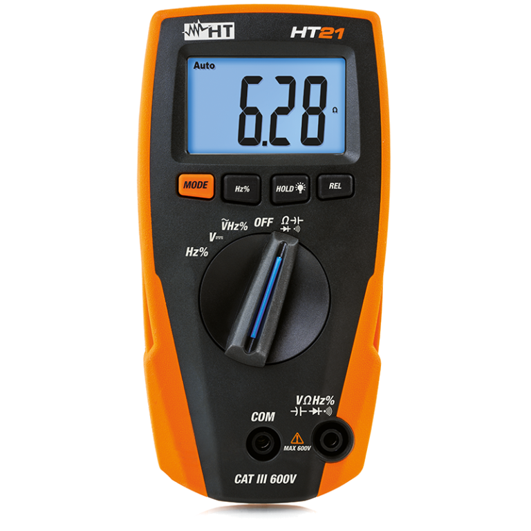 HT21 Compact digital multimeter in CAT III -IEC/ EN61010-1 - RFE