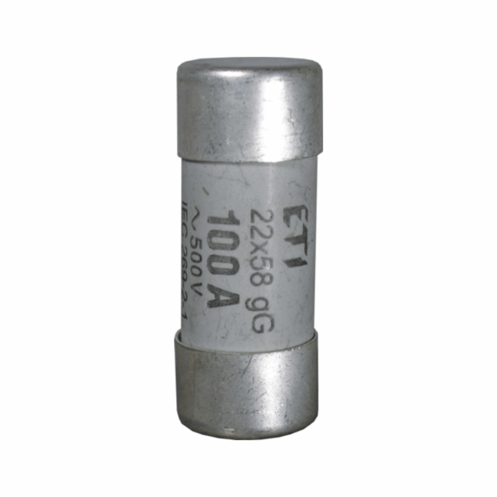 ETI 22 x 58 400/660V~ Cylindrical Fuse Link "GL" "GC" Size 2 - RFE