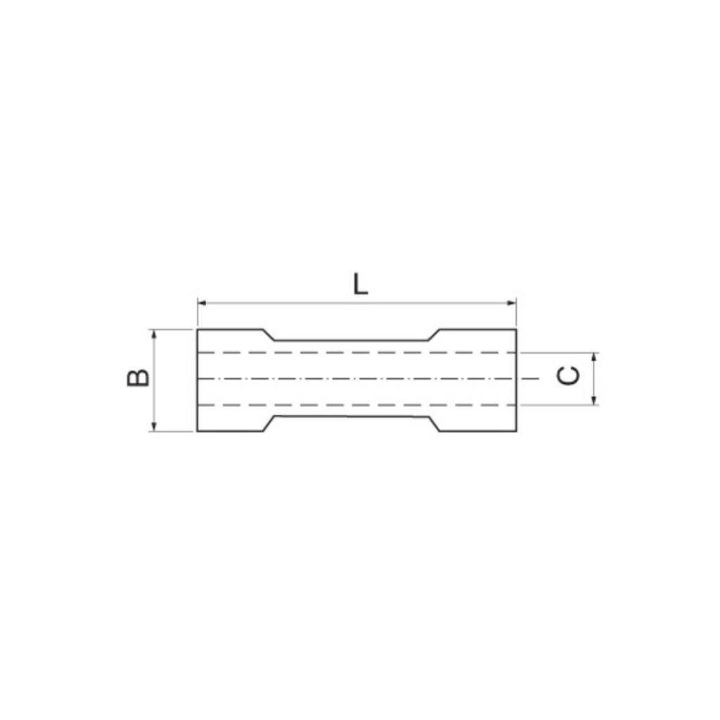 Pre-Insulated Butt Connectors - 0.25-10mm - Colour Options - RFE