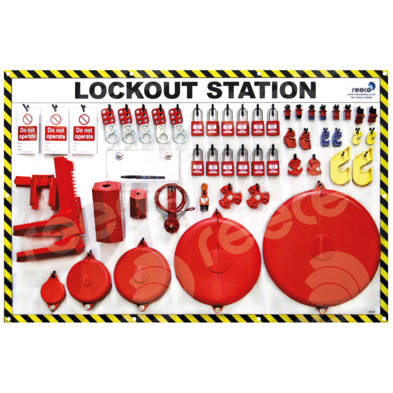 LSE307 Equipment Lockout Station Shadow Board - RFE