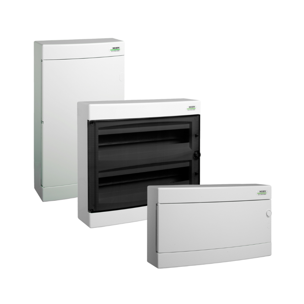 Noark PNS Surface Mounted IP40 Equipped Consumer Units - RFE Noark PNS Surface Mounted IP40 Equipped Consumer Units - RFE