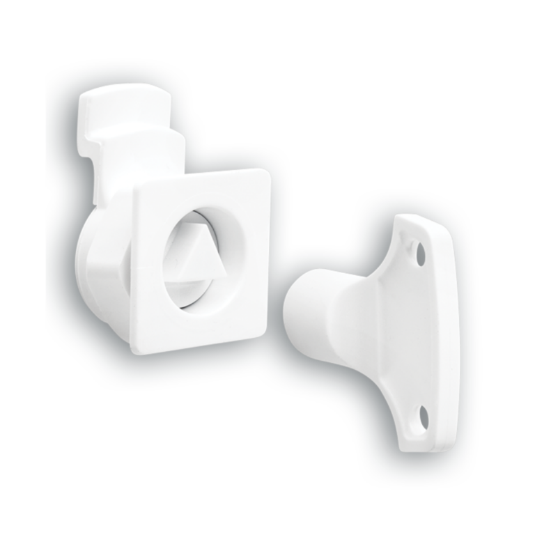 Quitérios Curved cam lock + Triangular key - RFE