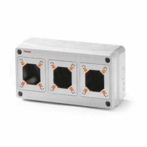 Famatel Pre-drilled Enclosure for 3 Bases - RFE